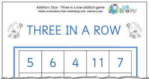 Year 1 Maths: 3 in a row addition – Maths Blog